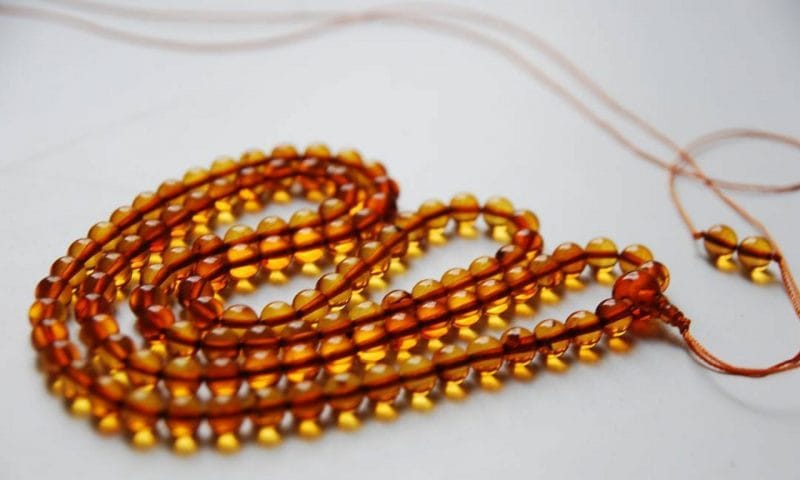Baltic amber mala – a simple, but beautiful addition to your everyday ...