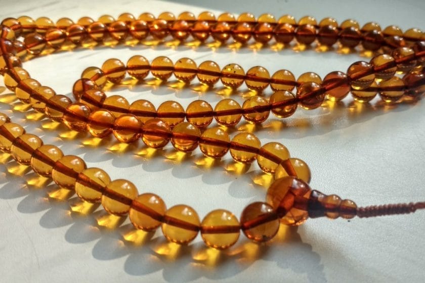 Baltic amber mala – a simple, but beautiful addition to your everyday ...